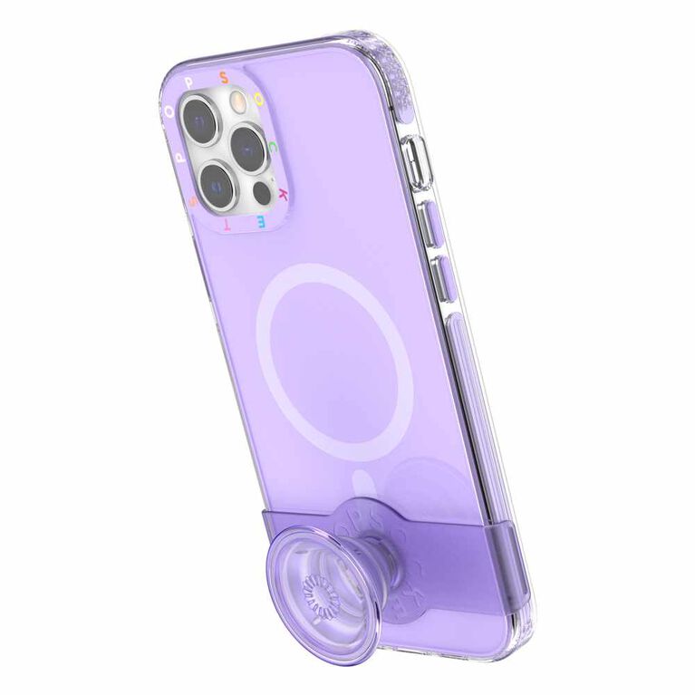 PopSockets PopCase with Magsafe iPhone 12 Pro Max Violet | Toys R Us Canada