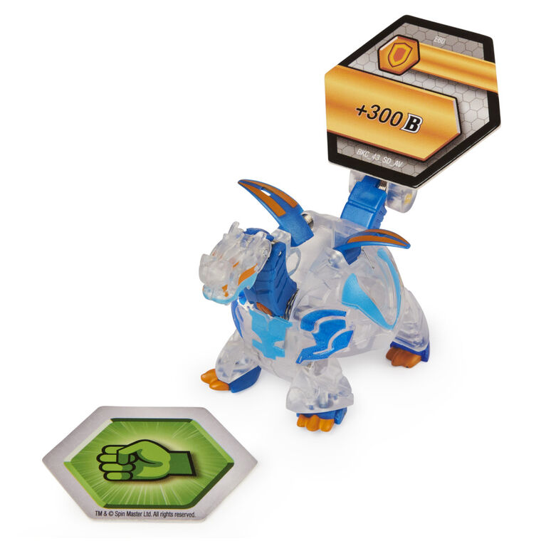 Bakugan Ultra, Diamond Ramparian, 3-inch Tall Armored Alliance Collectible Action Figure and ...