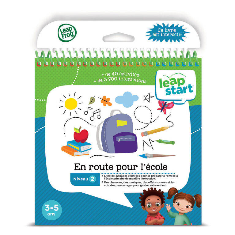 LeapFrog LeapStart First Day of School - Activity Book - French Version ...