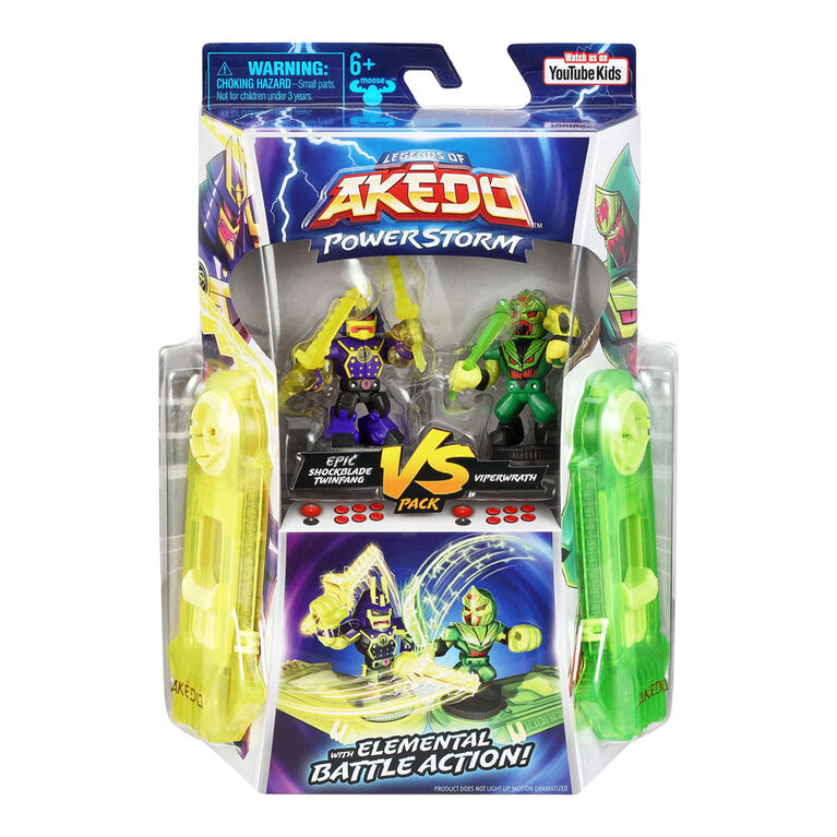 Akedo S3 W1 Contre Pk - V/Wrath Vs Twinfang | Toys R Us Canada