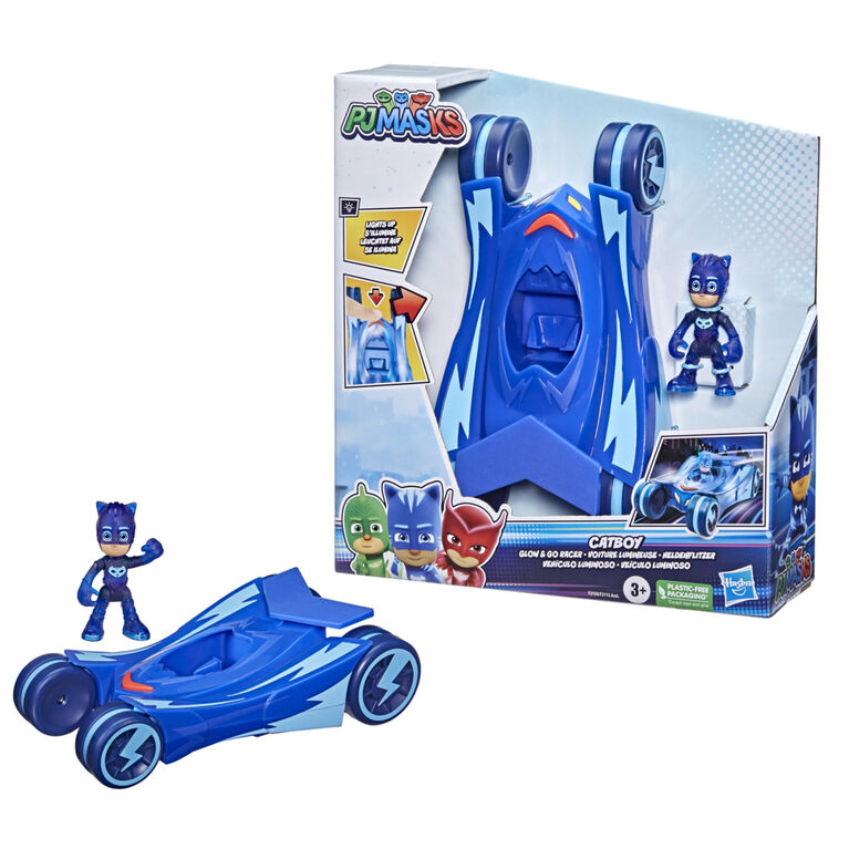 PJ Masks Catboy Car Light Up Racer with Catboy Action Figure | Toys R ...