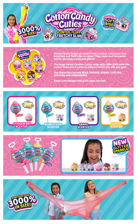 Zuru Oosh Cotton Candy Small Pop Pdq | Toys R Us Canada