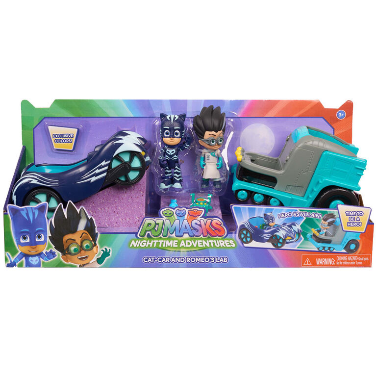 PJ Masks Hero vs Villain Vehicles - Catboy & Romeo | Toys R Us Canada
