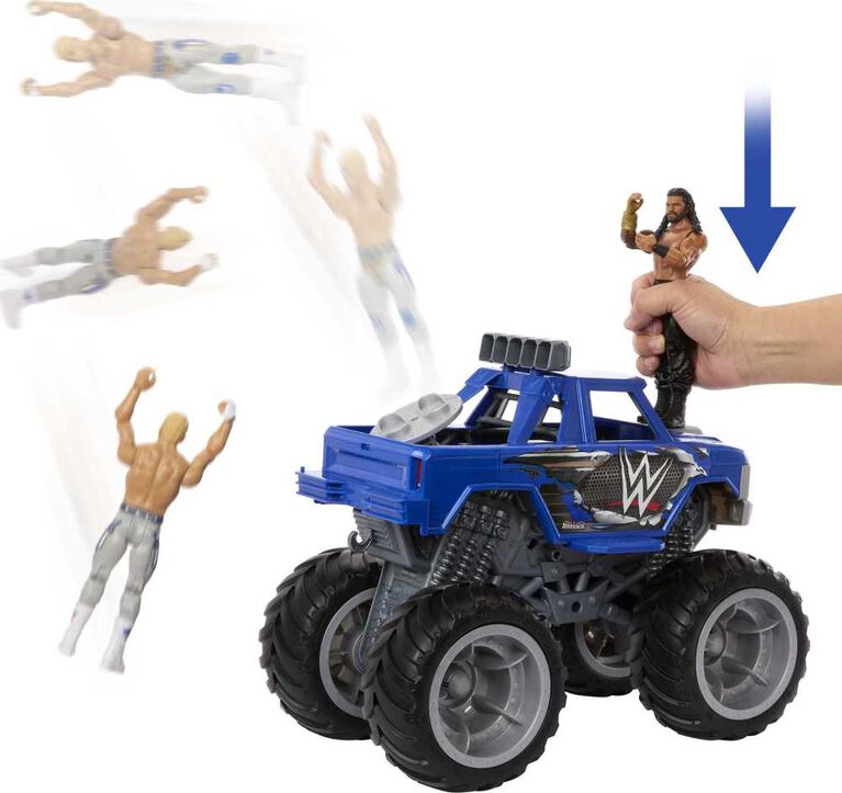 WWE Vehicle Wrekkin Slam Crusher Monster Truck | Toys R Us Canada