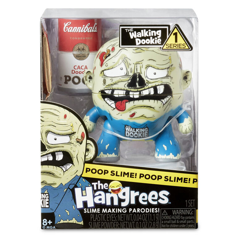 The Hangrees The Walking Dookie Collectible Parody Figure with Slime ...