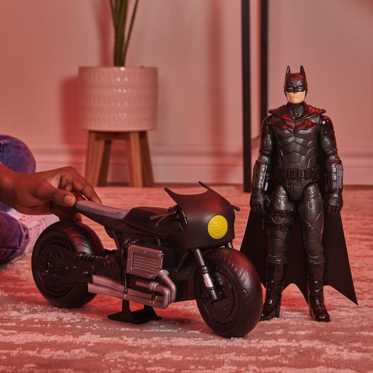 DC Comics, Batman and Batcycle Pack, The Batman Movie Collectible ...