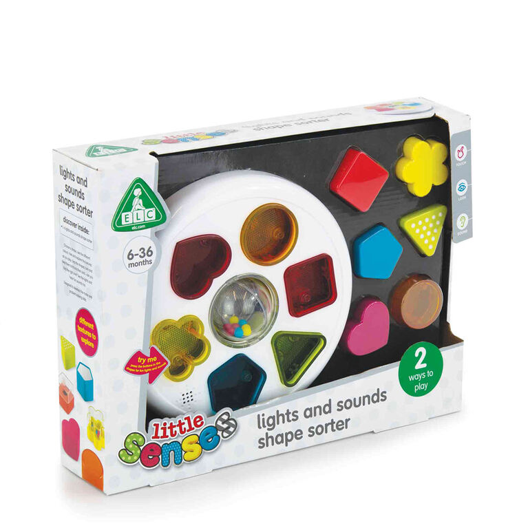 Early Learning Centre Little Senses Lights & Sounds Shape Sorter ...
