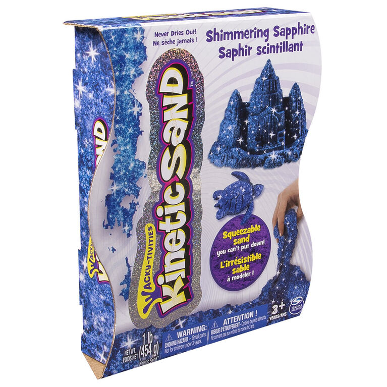 Kinetic Sand 1lb Shimmering Blue Sapphire | Toys R Us Canada