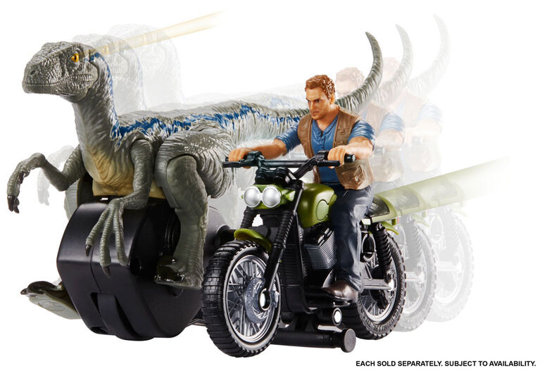 Jurassic World Rip Run Dinos Owen & Motorcycle | Toys R Us Canada