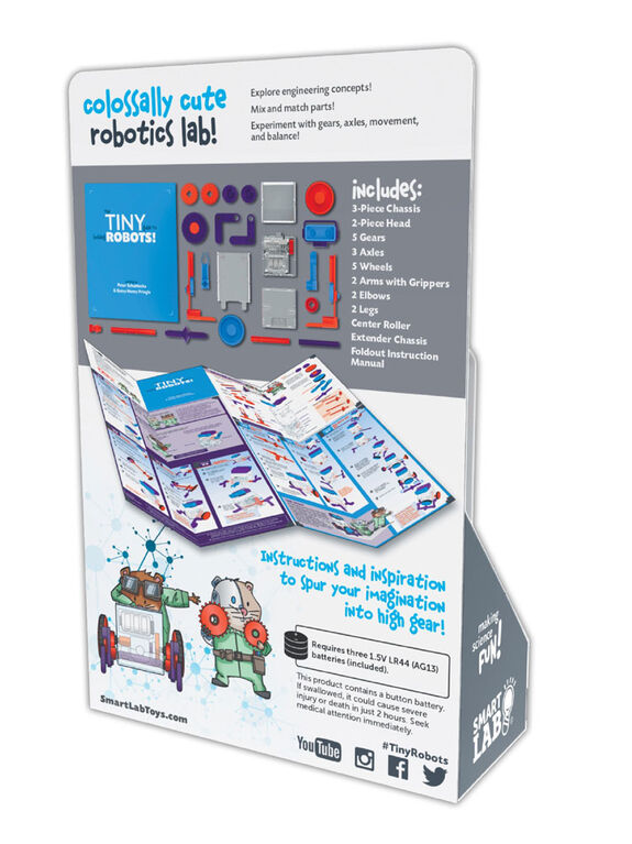 SmartLab Tiny Robots! - English Edition | Toys R Us Canada