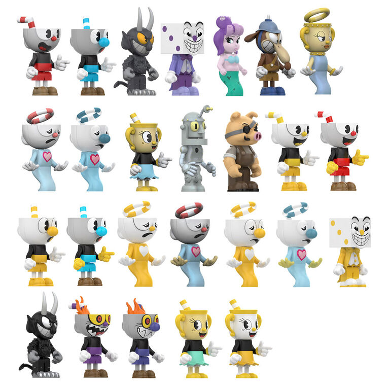 Cuphead Toy Set Cuphead Blind Box Bundle Pack Cuphead Playset Cuphead ...