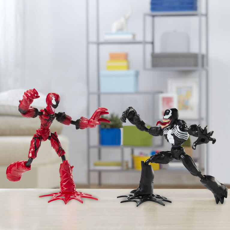 Marvel Spider-Man Bend and Flex Venom Vs. Carnage Action Figure | Toys ...