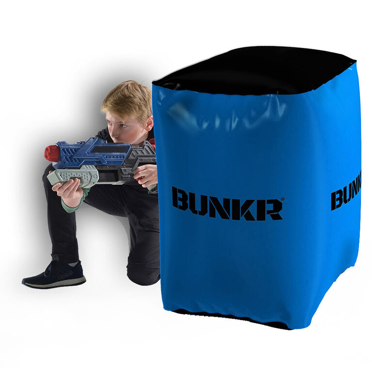 BUNKR Inflatable Blue Crate for Blaster Battles | Toys R Us Canada
