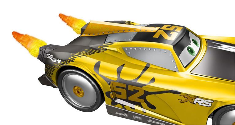 Disney Pixar Cars XRS Rocket Racing George New-Win with Blast Wall ...