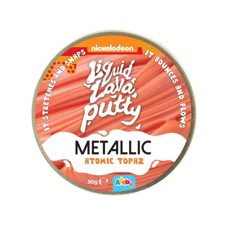 Nickelodeon Liquid Lava Putty Metallic Atomic Topaz - Notre exclusivité ...