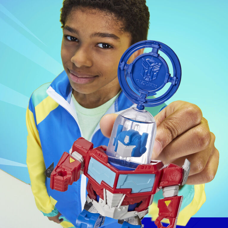 Hydro Pods Transformers Optimus Prime Aqua Armor, Mech Suit Battle Toy | Toys R Us Canada