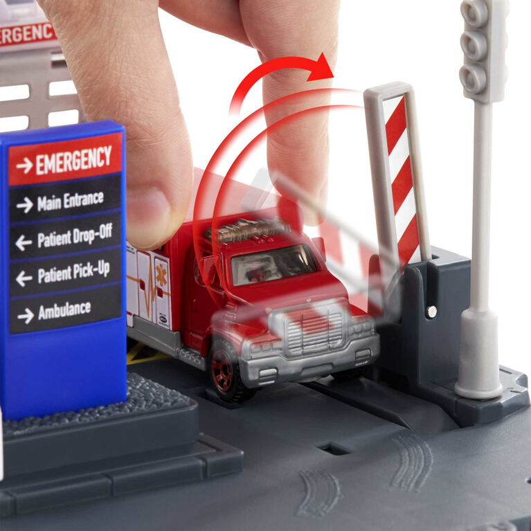 Matchbox Action Drivers Helicopter Rescue Playset | Toys R Us Canada