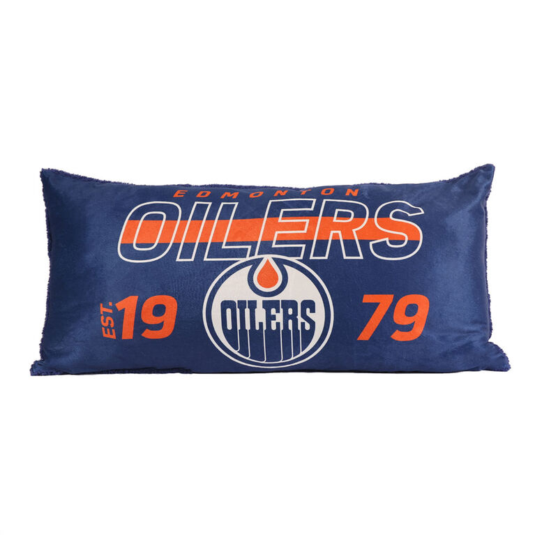 NHL Edmonton Oilers Body Pillow, 18"x36" | Toys R Us Canada