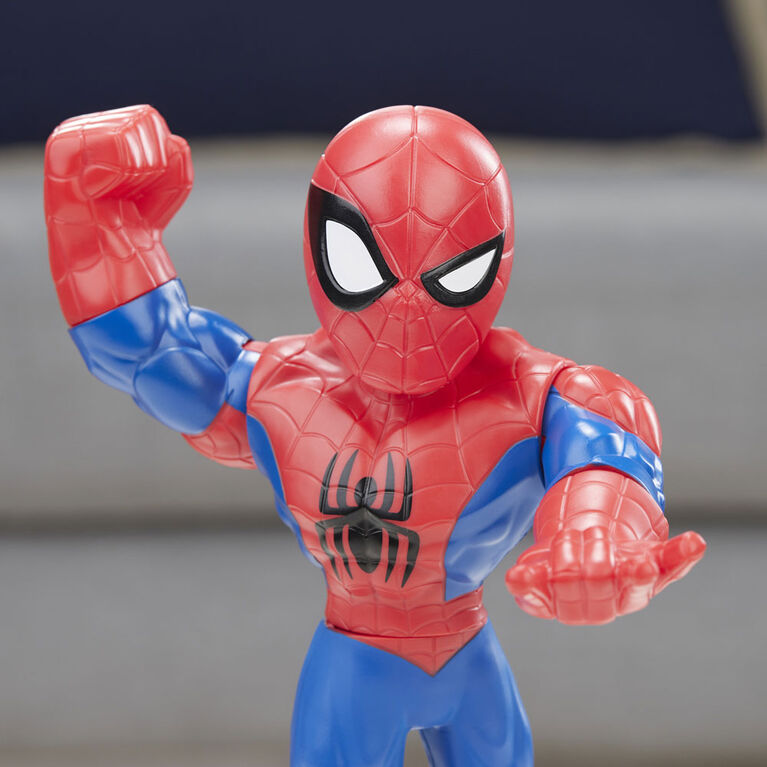 Playskool Heroes Marvel Super Hero Adventures Mega Mighties Spider-Man ...