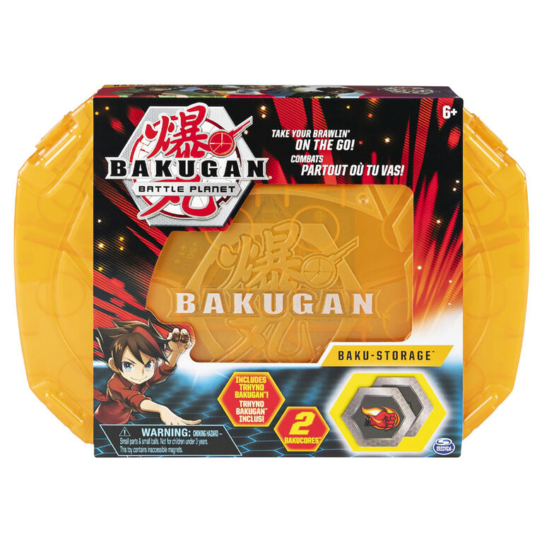 Bakugan, Baku-storage Case (Orange) for Bakugan Collectible Action ...