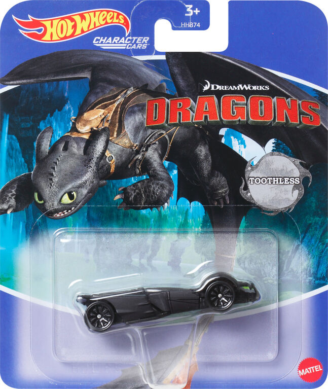 Hot Wheels Licensed Character Car, Toothless | Toys R Us Canada