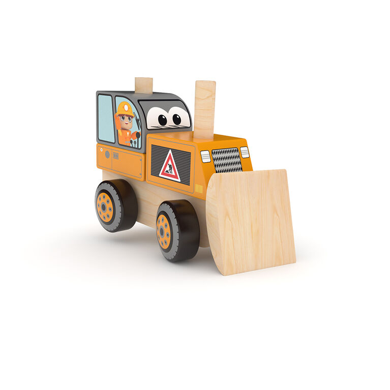J'Adore Bulldozer Stacking Truck | Toys R Us Canada