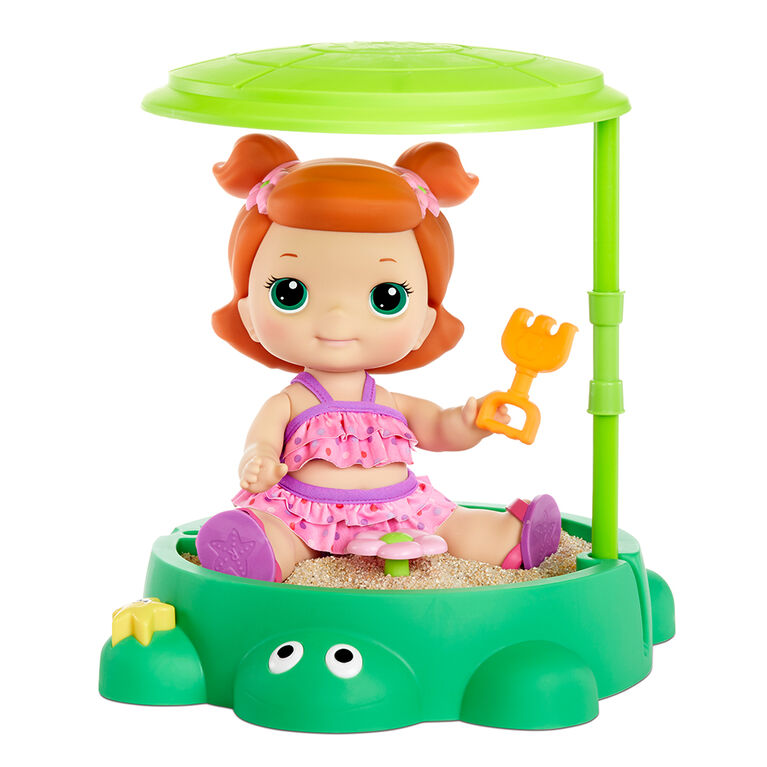 Lilly Tikes 2-in-1 Turtle Sandbox & Pool Doll Playset from Little Tikes ...