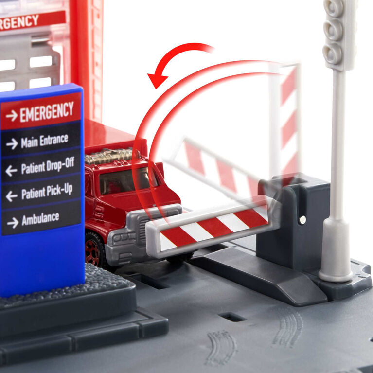 Matchbox Action Drivers Helicopter Rescue Playset | Toys R Us Canada