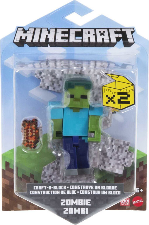 Minecraft - Figurine - Zombie | Toys R Us Canada