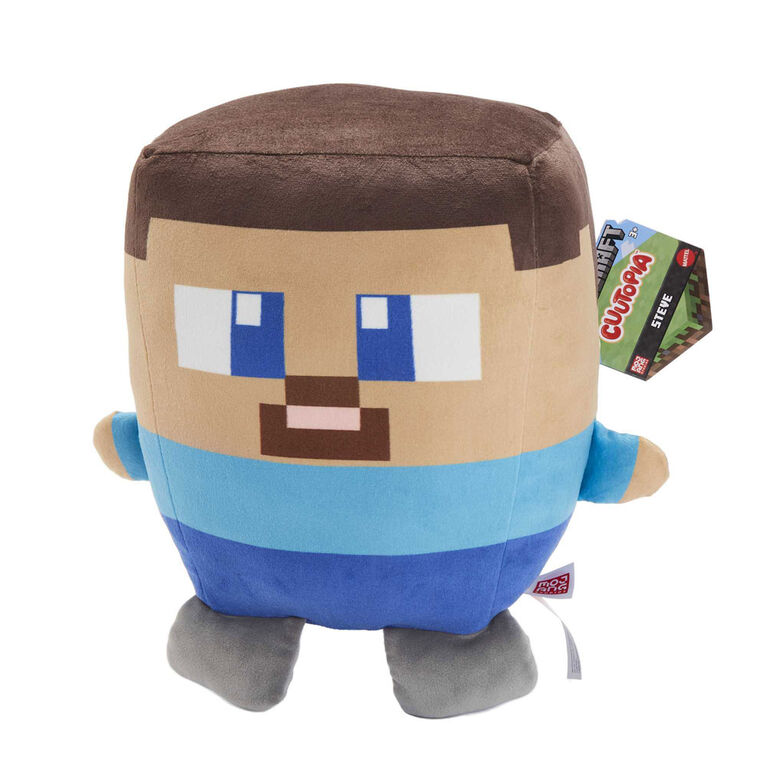 Figurine peluche Steve inspirées de Minecraft | Toys R Us Canada