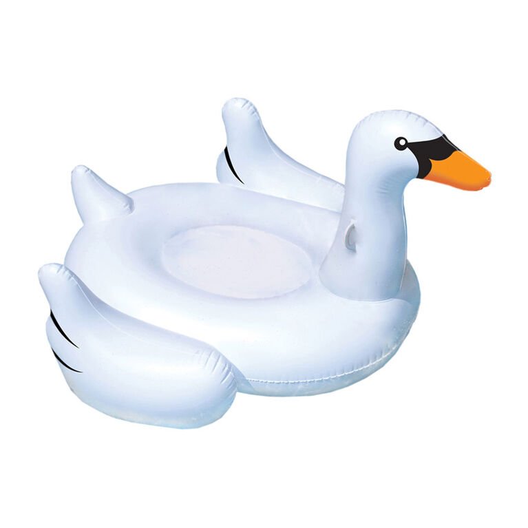 Giant Swan 75" Inflatable Ride On Toy | Toys R Us Canada
