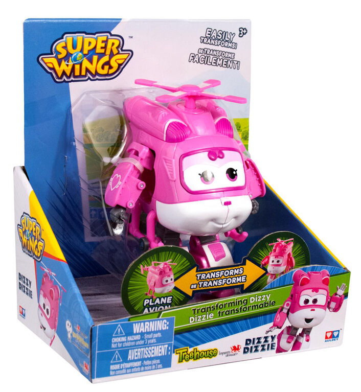 Super Wings Transforming Planes - Dizzy - English Edition | Toys R Us ...