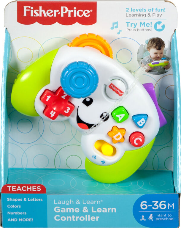Fisher-Price Laugh & Learn Game & Learn Controller Musical Baby Toy ...