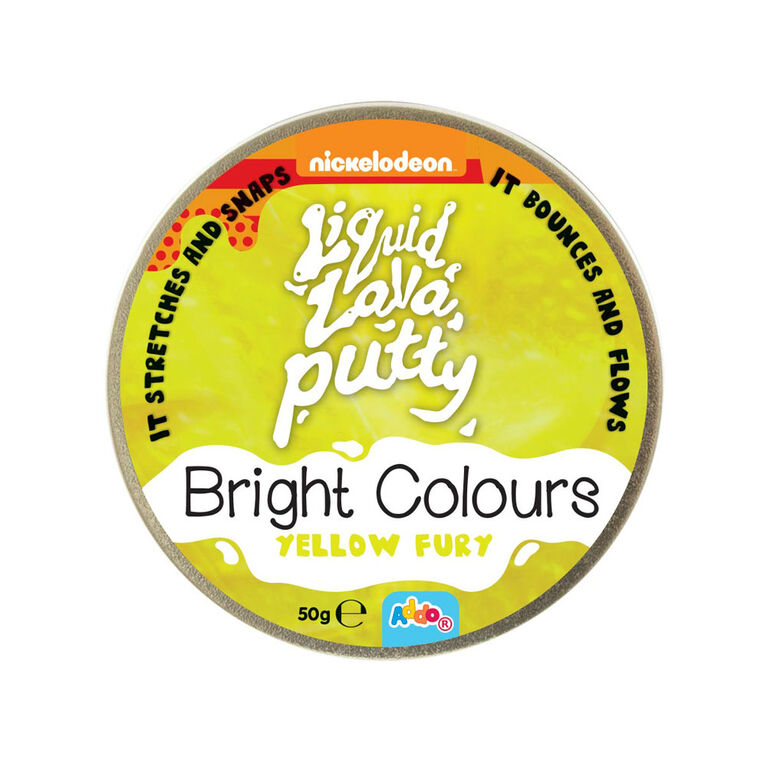 Nickelodeon Liquid Lava Putty Bright Colours Yellow Fury - R Exclusive ...