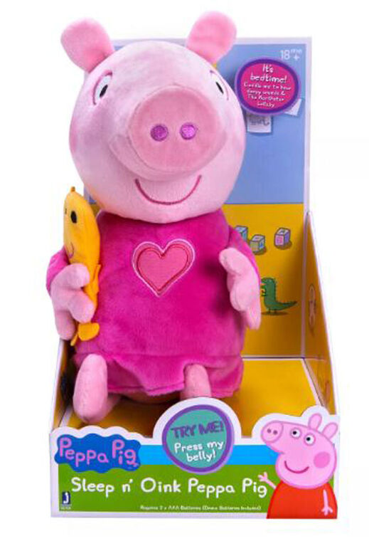 Peppa Pig - Slumber N' Oink Peppa - English Edition | Toys R Us Canada