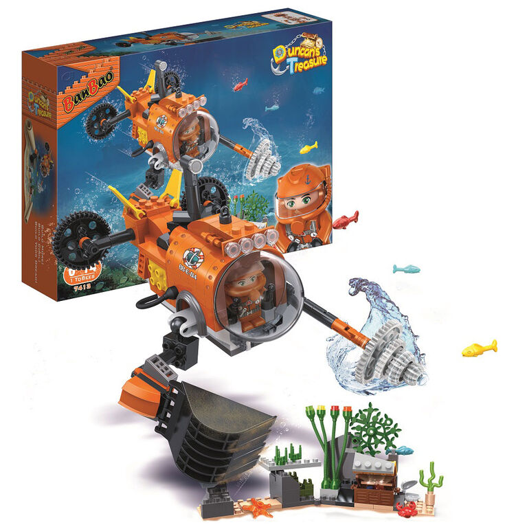 BanBao Duncan's Treasure - One-Man Submarine | Toys R Us Canada