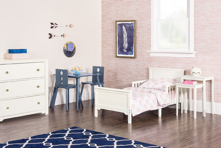 Woodland Toddler Bed with Rails, Brushed Cotton | Toys R Us Canada