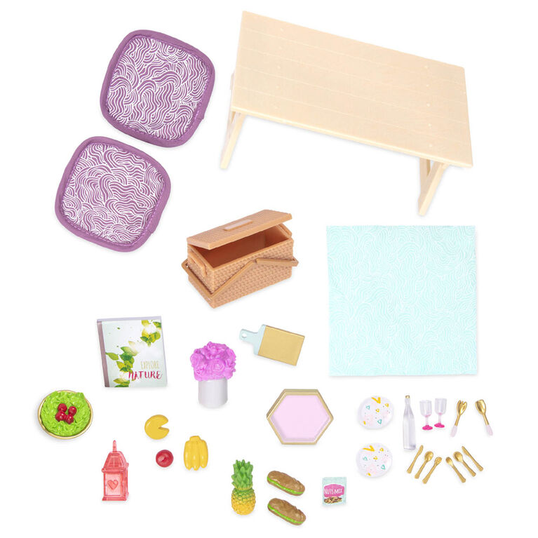 Lori, Gourmet To Go Picnic Set, Picnic Set for 6-inch Dolls | Toys R Us ...