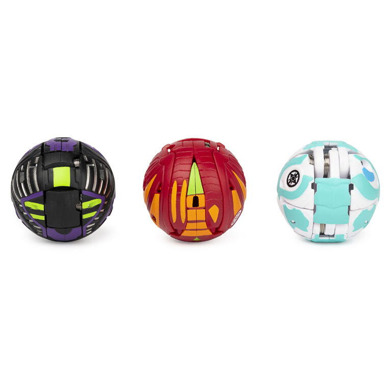 Bakugan Starter Pack 3-Pack, Trox Ultra, Armored Alliance Collectible ...