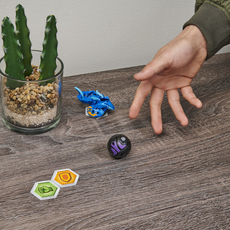 Bakugan Pro, Starter Set Secrets of the Geogan avec Falcron Ultra, 2 ...