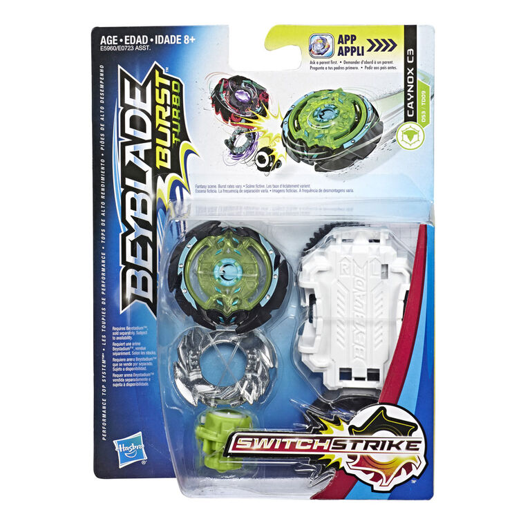 Beyblade Burst Turbo SwitchStrike Caynox C3 Starter Pack | Toys R Us Canada
