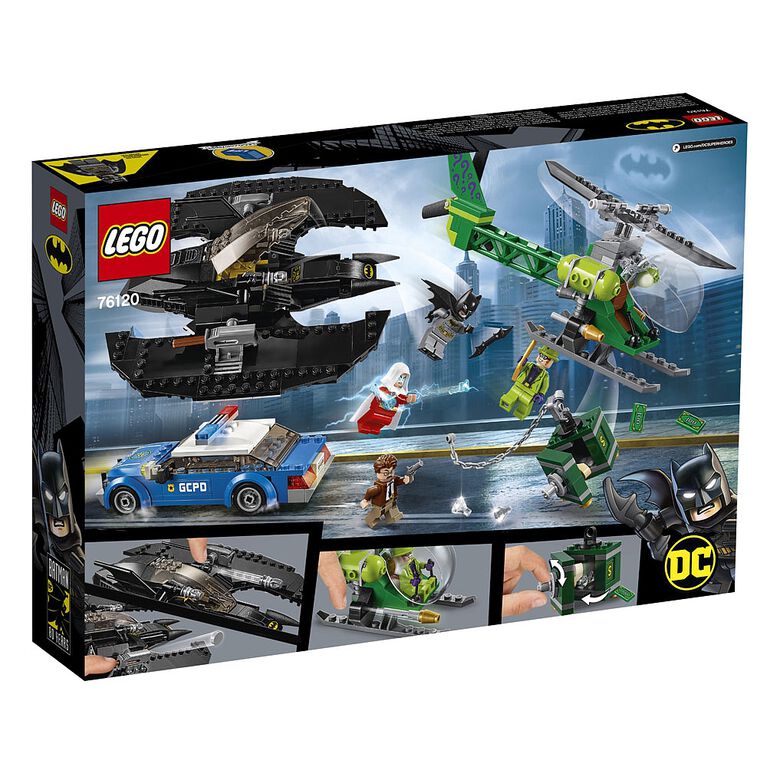 LEGO Super Heroes Batman Batwing and The Riddler Heist 76120 | Toys R ...