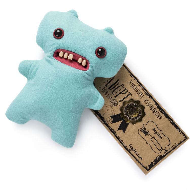 Fuggler - Funny Ugly Monster, 9" Gap-Tooth McGoo (Light Blue) Plush ...