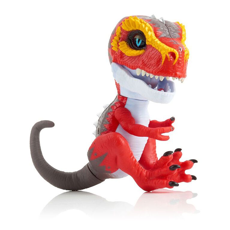Untamed T-Rex by Fingerlings - Ripsaw (Red) - Interactive Collectible ...