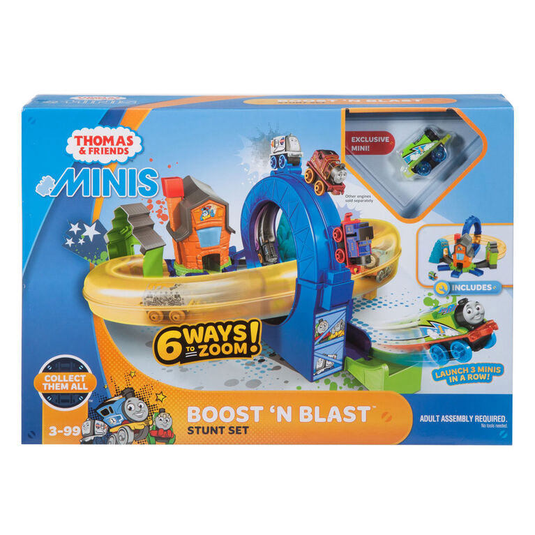 Thomas & Friends MINIS Boost 'n Blast Stunt Set | Toys R Us Canada