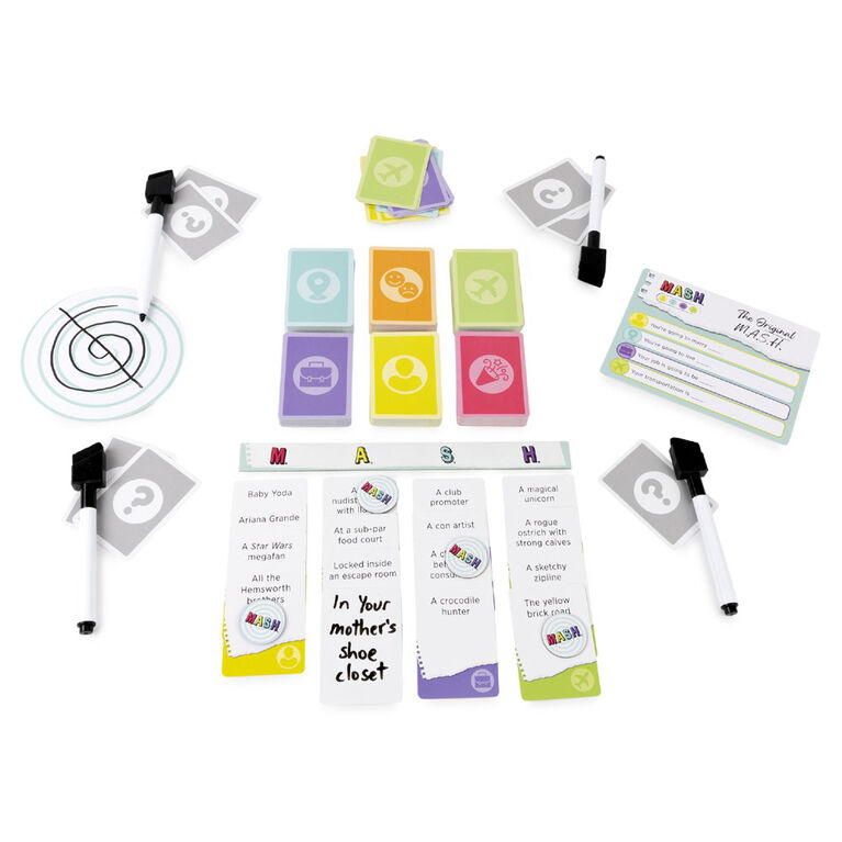 MASH, Fortune Telling Adult Party Game | Toys R Us Canada