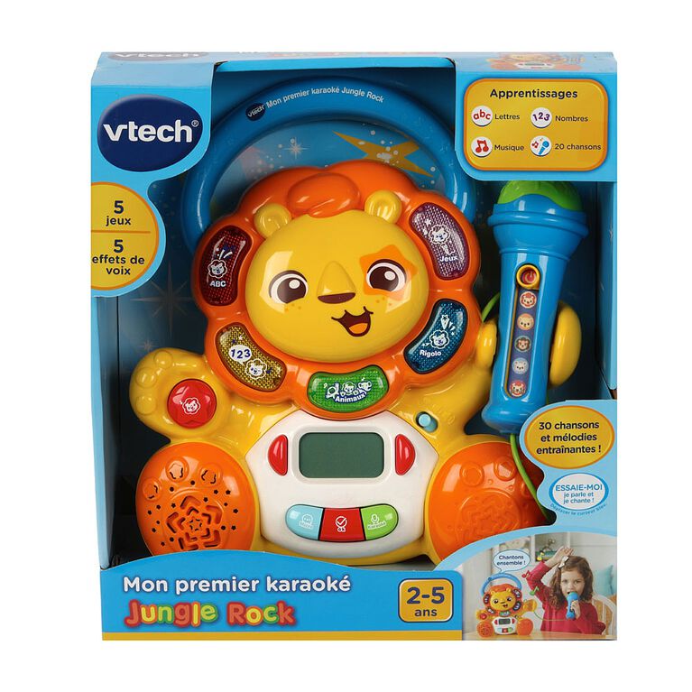 VTech Mon premier karaoké Jungle Rock - Édition française | Toys R Us ...