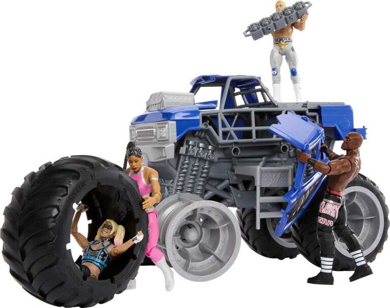 WWE Vehicle Wrekkin Slam Crusher Monster Truck | Toys R Us Canada
