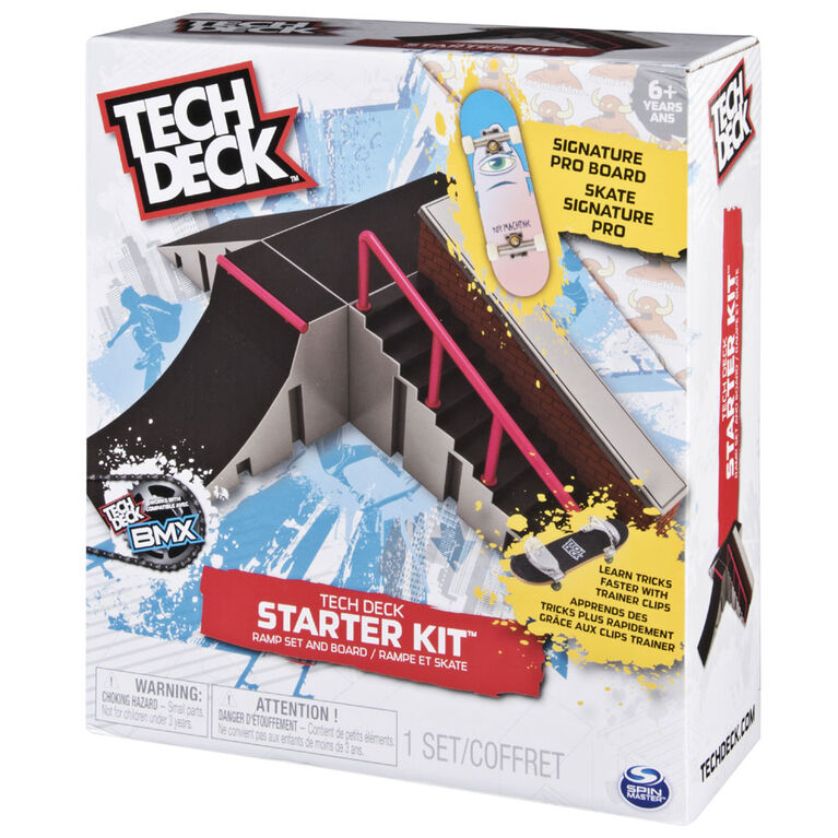 Tech Deck - Starter Kit - Ramp Set and Board | Toys R Us Canada