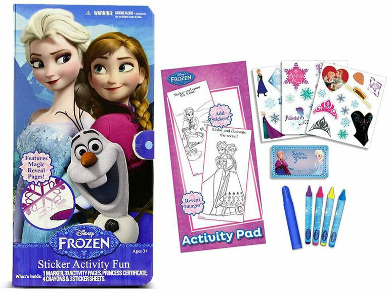 Frozen - Sticker Activity Fun | Toys R Us Canada